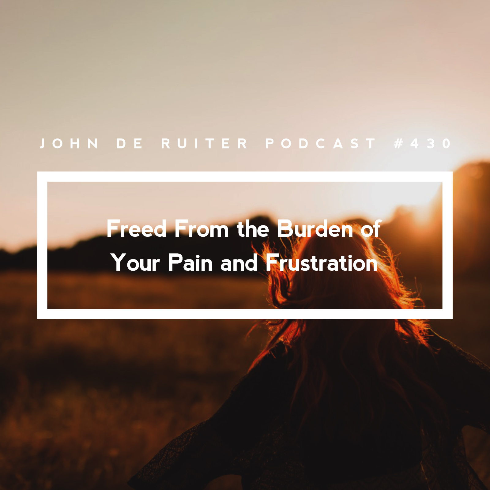 Freed From the Burden of Your Pain and Frustration - John de Ruiter
