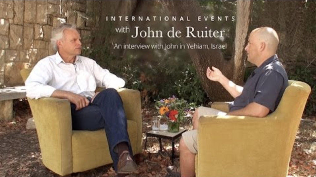 John de Ruiter Explains His Teaching and Meetings - John de Ruiter