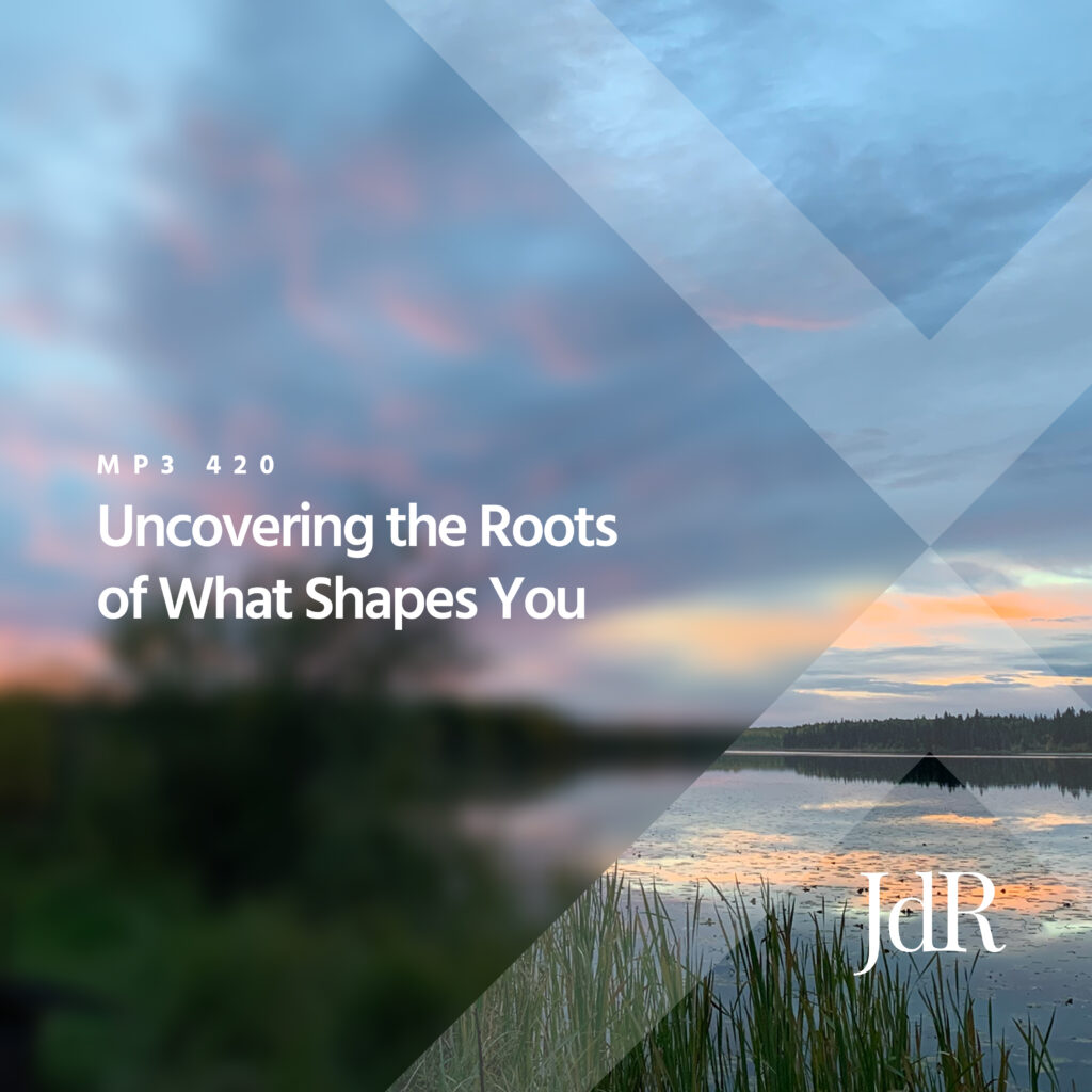 Uncovering the Roots of What Shapes You - John de Ruiter